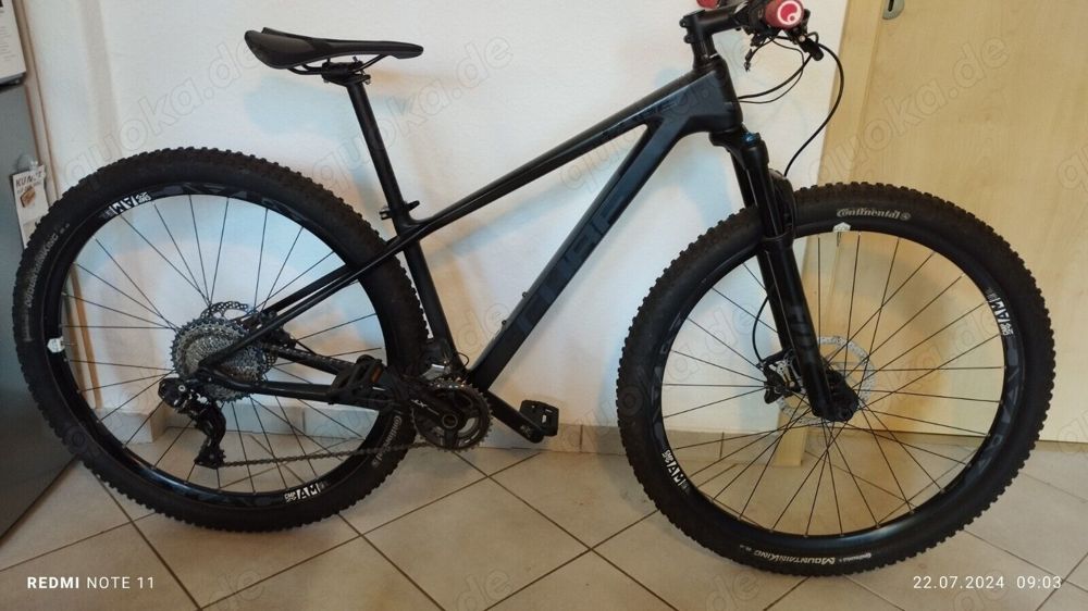 Cube Reaction C:62 One 15" carbon n grey Shimano XT 2x11 Di2 MTB in ...