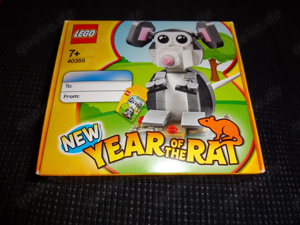 Lego * Jahr der Ratte Year of the Rat # 40355 * NEU + OVP + Kinder ...