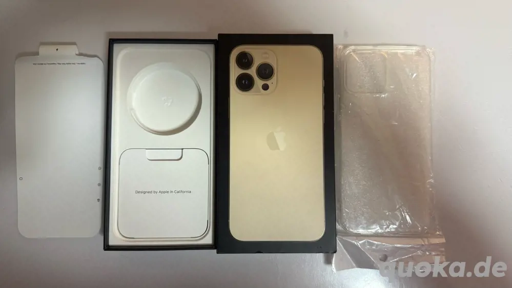 IPhone IPHONE 13 PRO MAX Gold Verpackung in Starnberg - Handys ...