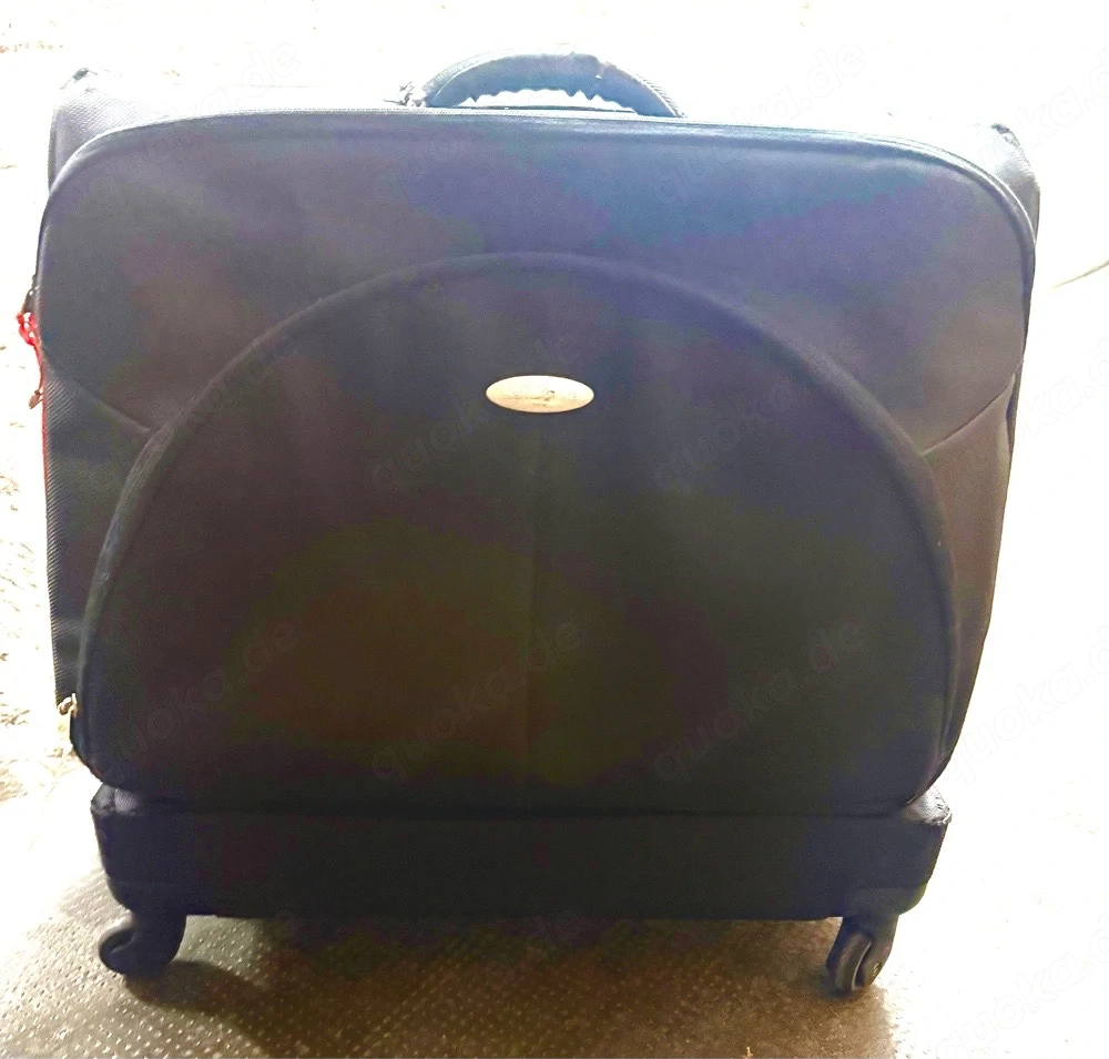 Samsonite Anzug-Koffer Grosser Trolley faltbar Schwarz in München ...