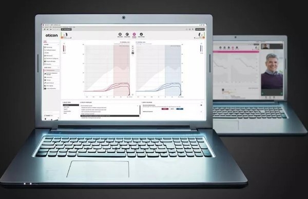 Oticon Genie 2 = Anpassungssoftware für Hörgeräte Computer PC Notebook ...