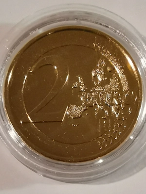 Sehr beliebte und gesuchte 2EURO-Münze "Leonardo da Vinci - Mona Lisa ...